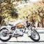 Transparent Glass Fuel Tank in Motorcycle