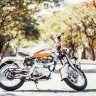 Transparent Glass Fuel Tank in Motorcycle